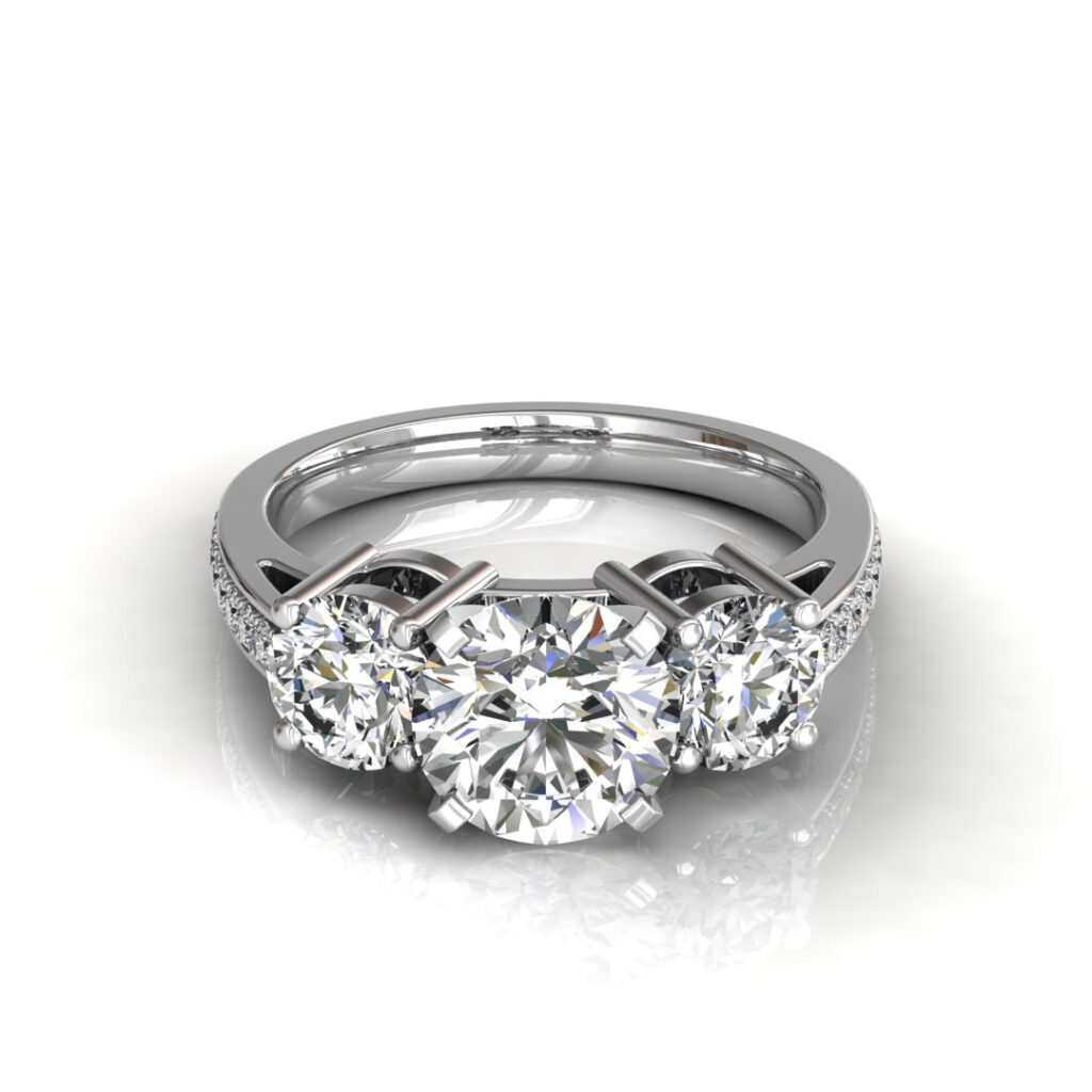 Lab Created Diamond Rings - Yalish Diamonds